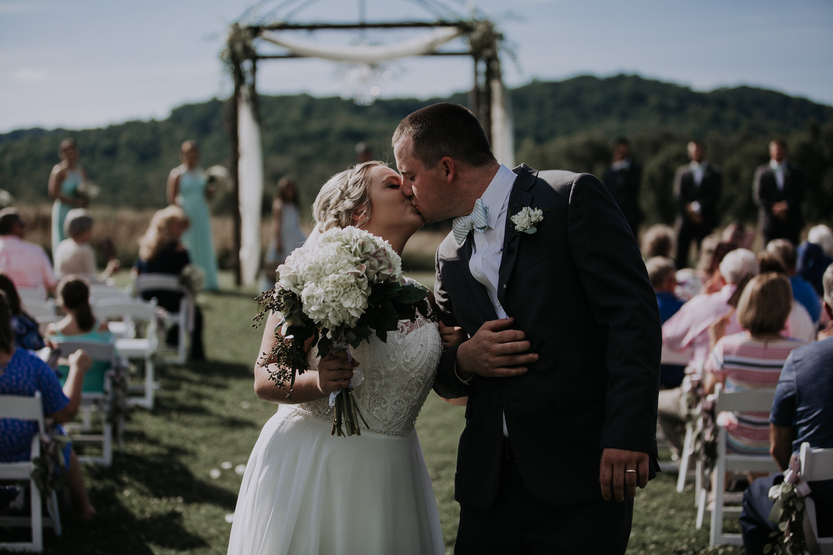 Ansley and Hunter: A Rustic Wedding With a Personal Touch - Brides ...